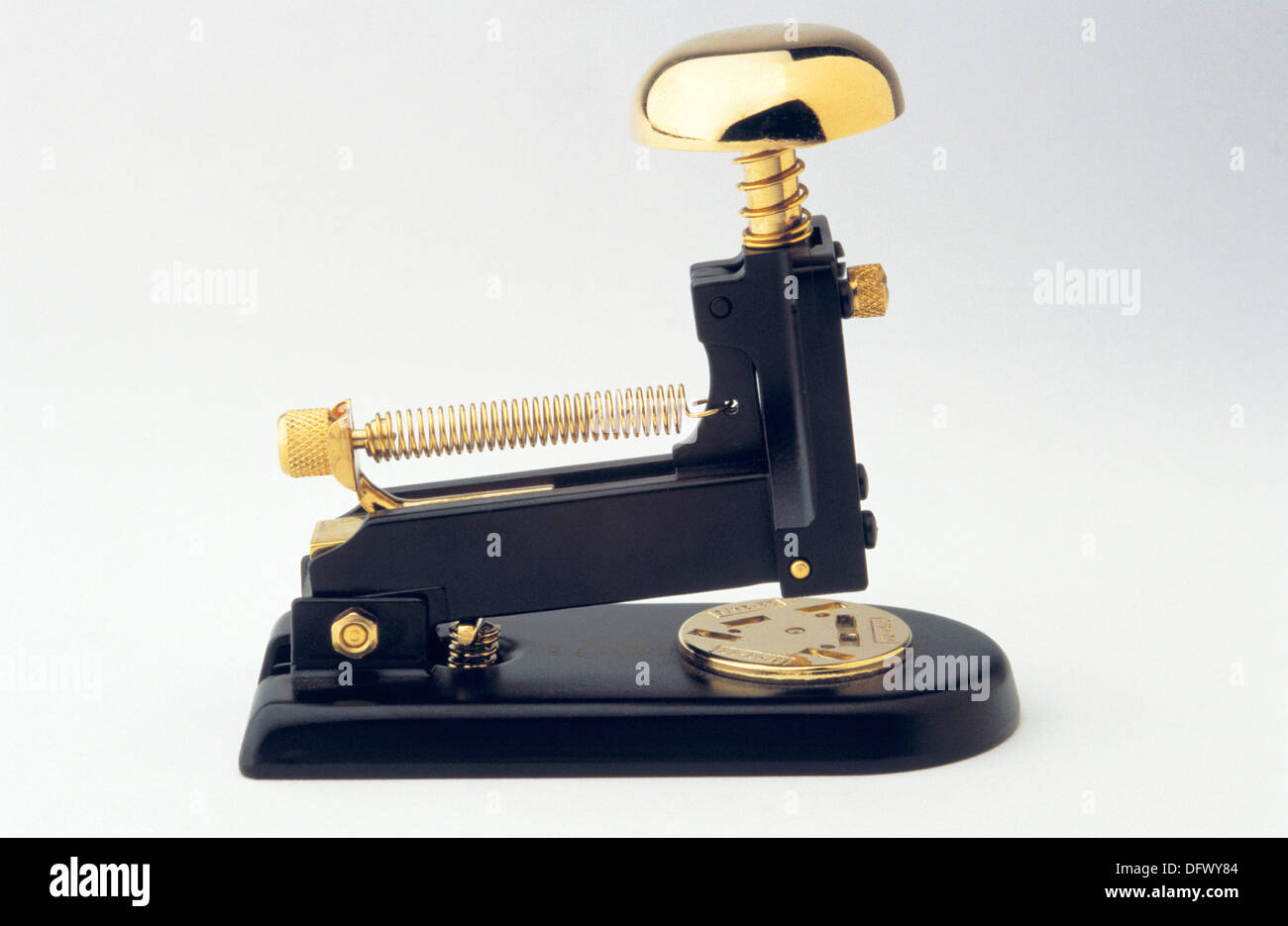 Still life old fashioned stapler hi-res stock photography and images ...