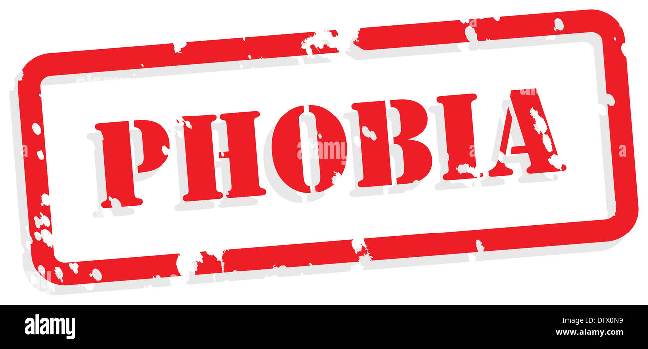 Phobia red rubber stamp vector for mental health concept Stock Photo ...