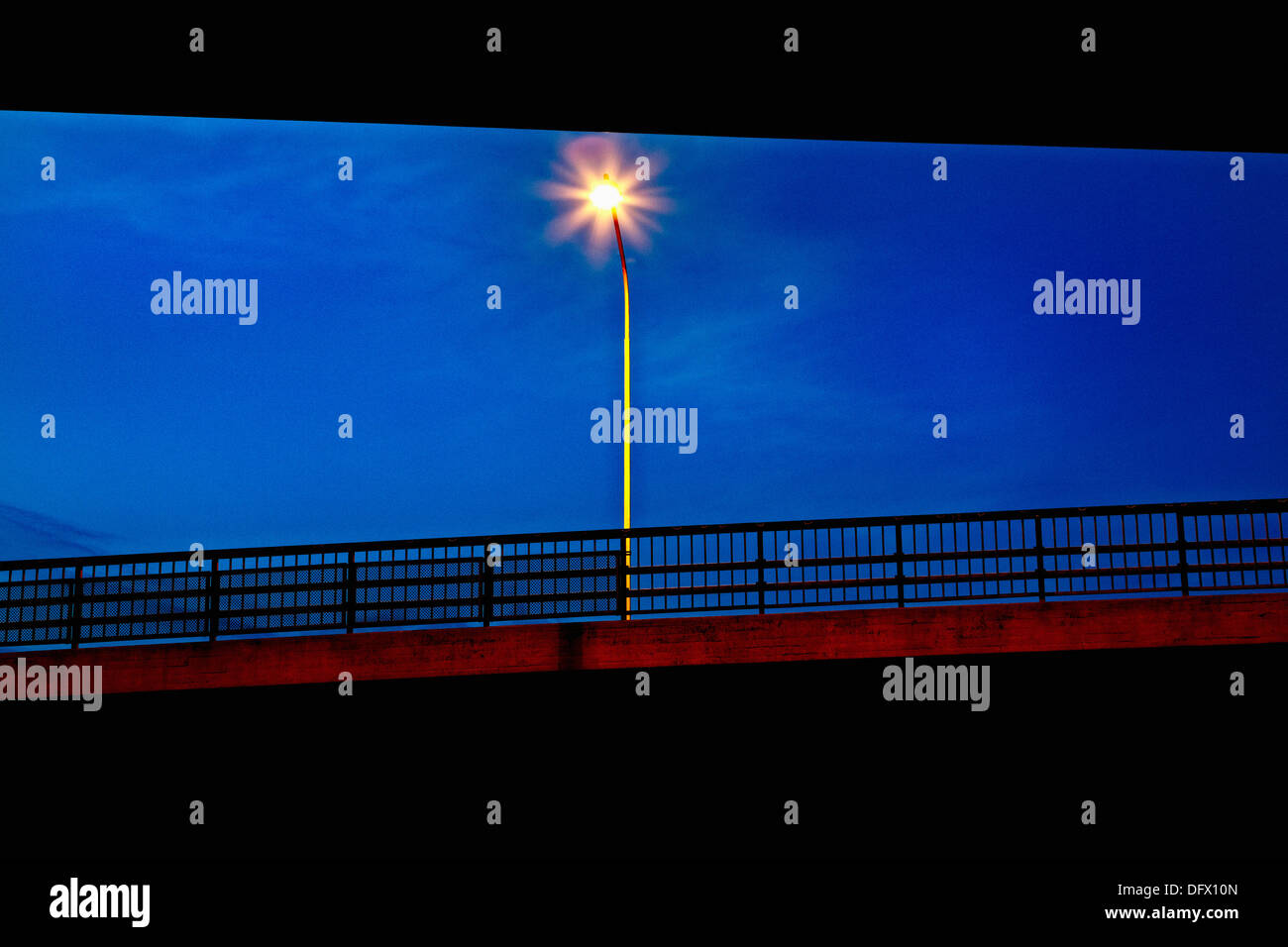 Illuminated against night sky on hi-res stock photography and images ...