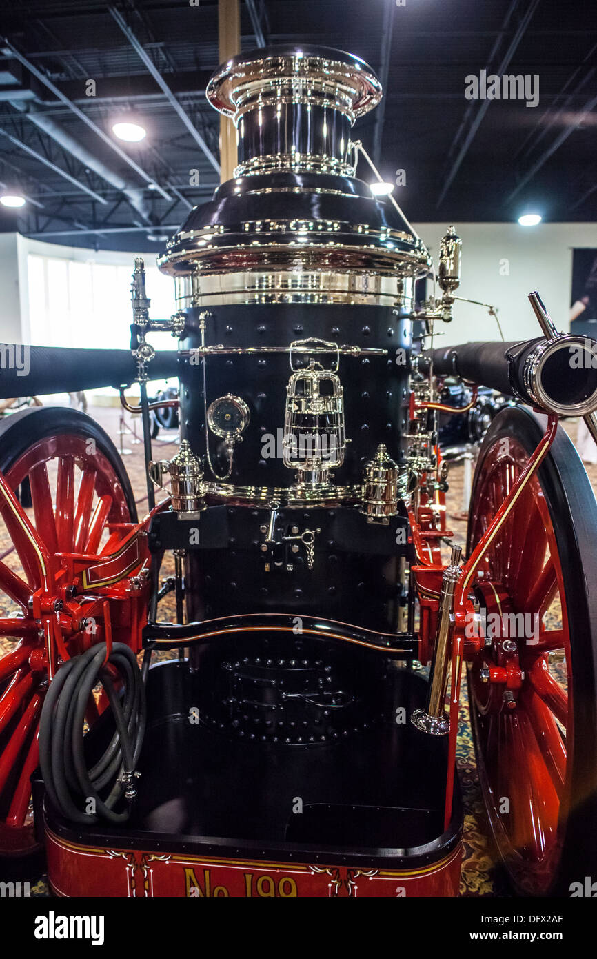 A 1913 Christie Front Drive Fire Engine at the Nethercutt Collection in ...