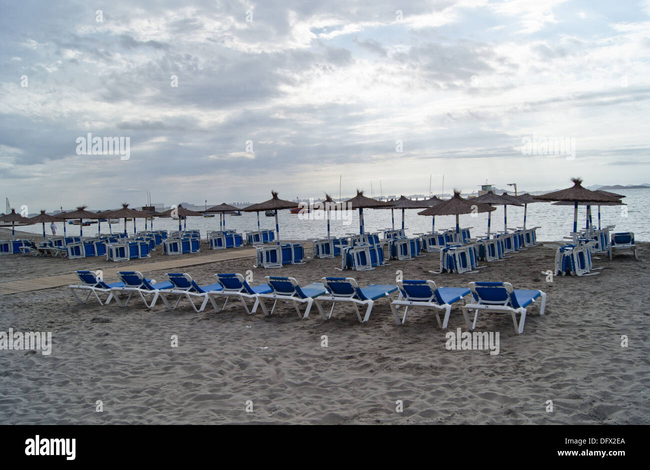 Empty Sun Beds High Resolution Stock Photography and Images - Alamy