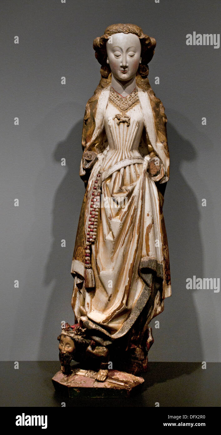 Saint Catherine of Alexandria 1460-1480 Master of the Statues of ...