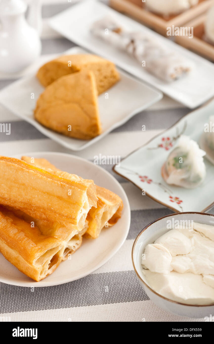 Various Chinese food Stock Photo - Alamy