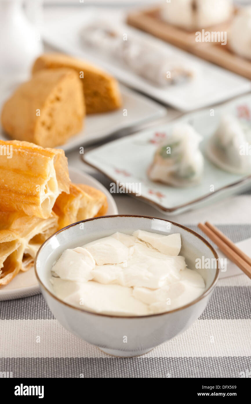 Food various bean curd hi-res stock photography and images - Alamy