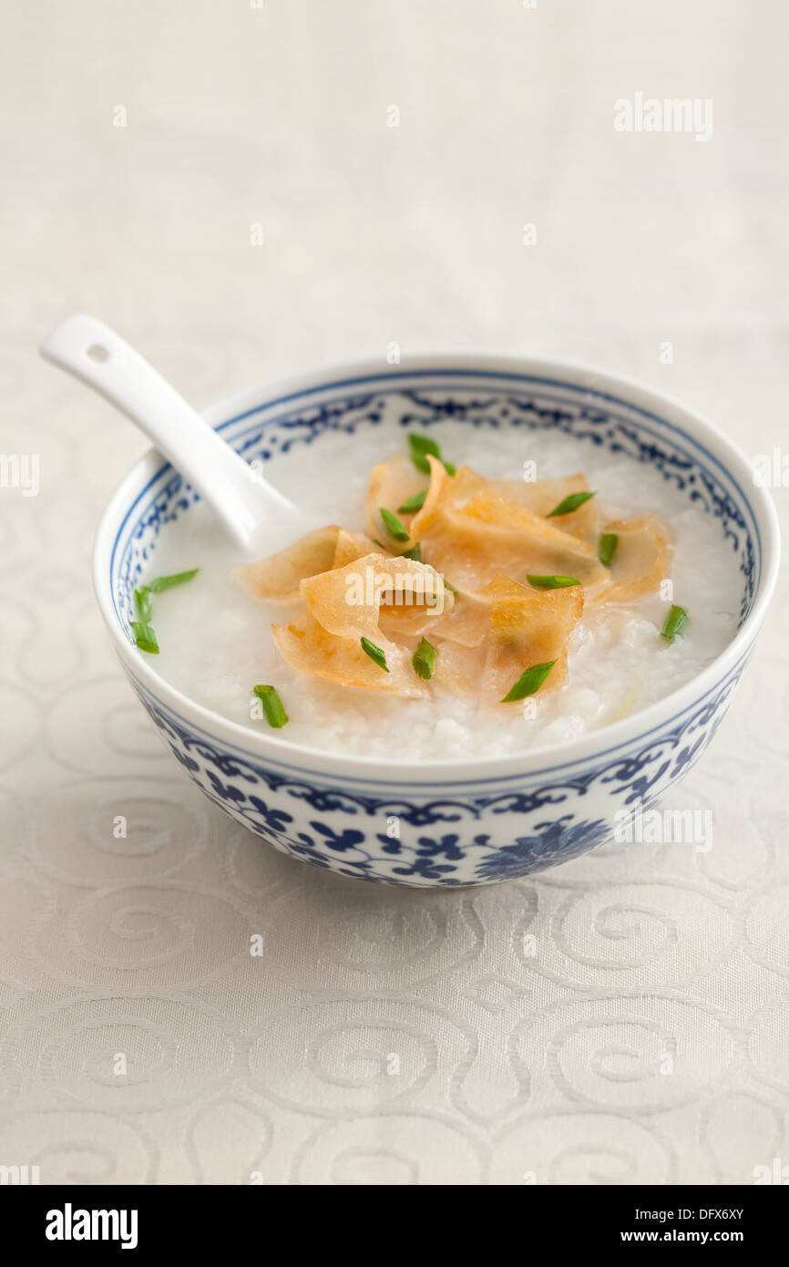 Traditional Chinese breakfast porridge Stock Photo - Alamy