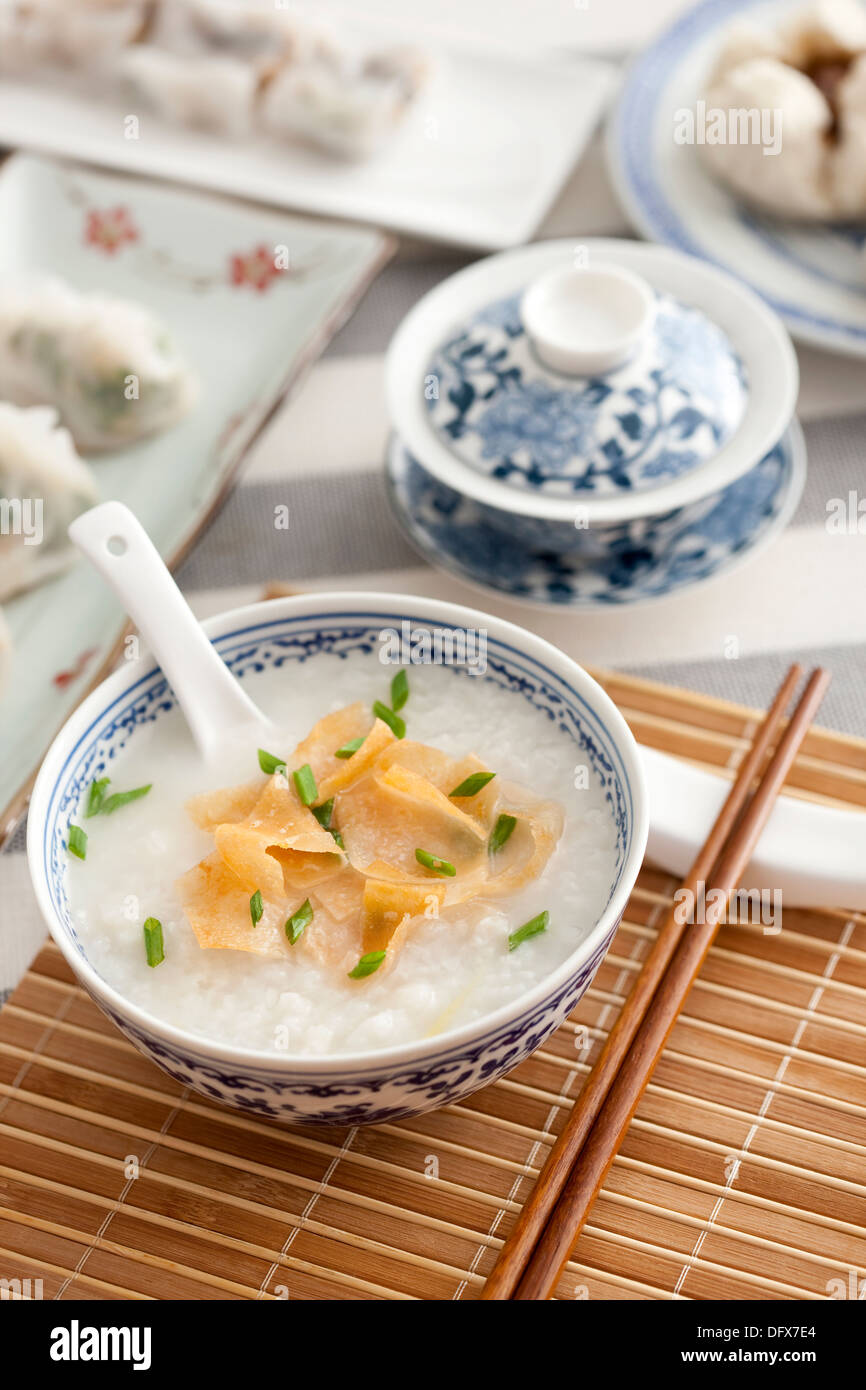Traditional Chinese breakfast Stock Photo - Alamy