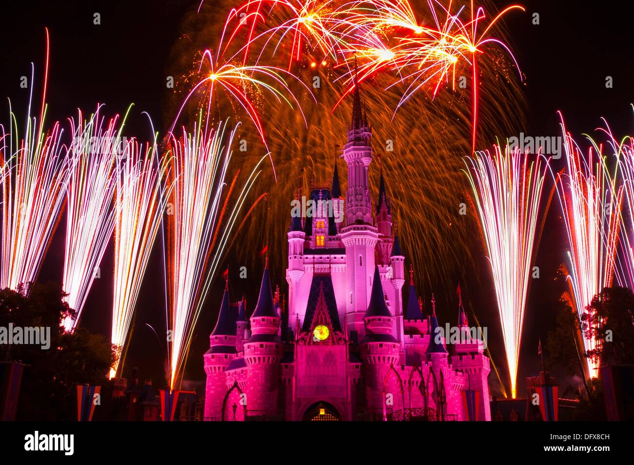 Disney Firework Show High Resolution Stock Photography and Images - Alamy