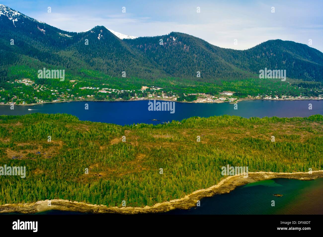 Ketchikan Aerial Stock Photos & Ketchikan Aerial Stock Images - Alamy
