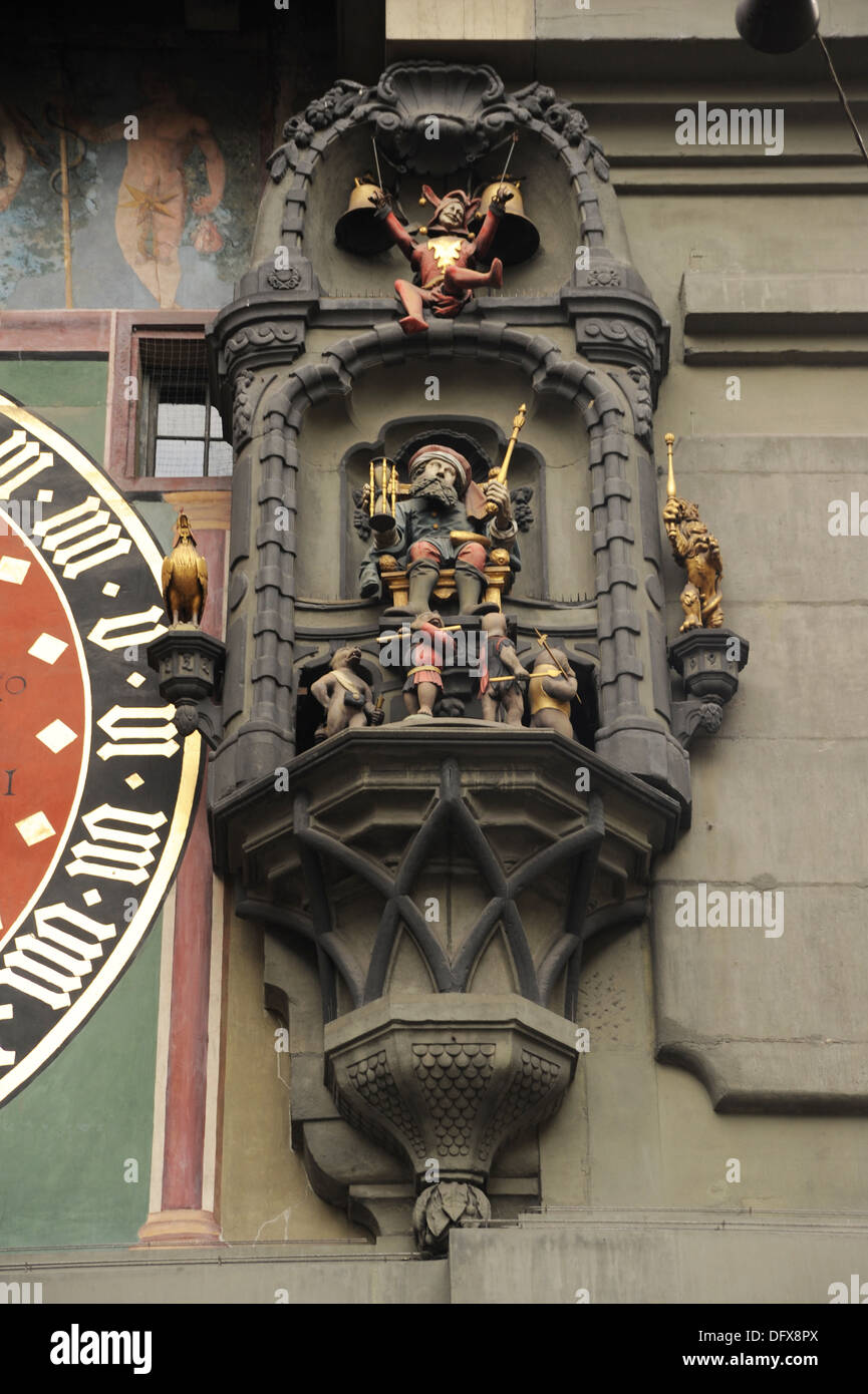The famous clock tower at Bern on Switzerland Stock Photo - Alamy
