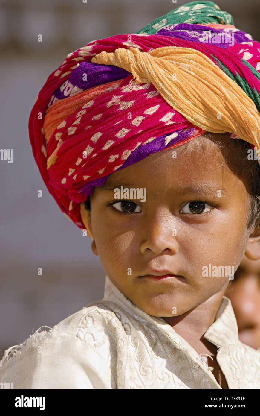 Boy Wearing A Turban High Resolution Stock Photography and Images - Alamy