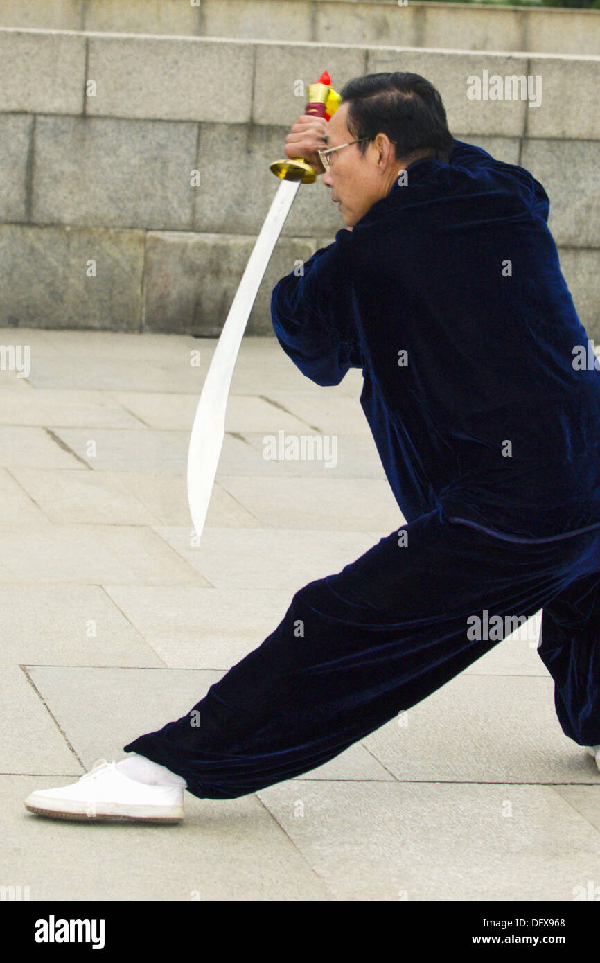Tai Chi Swords High Resolution Stock Photography and Images - Alamy