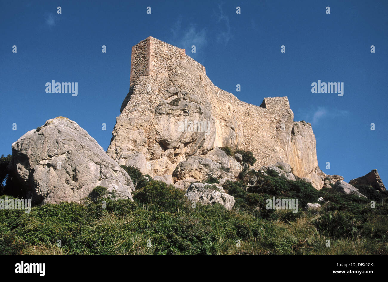 Castell del rei fortress hi-res stock photography and images - Alamy