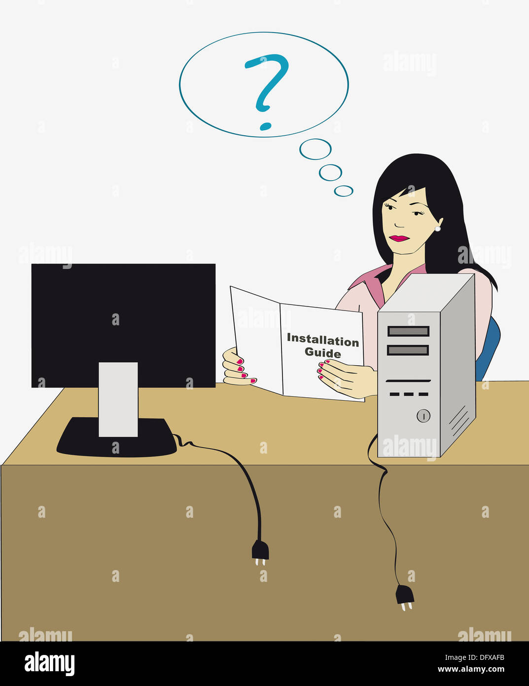 Reading booklet hi-res stock photography and images - Alamy