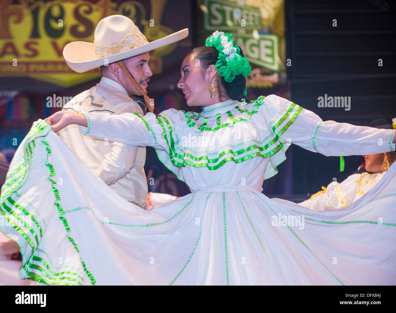 Dancers Participates in the Fiesta Las Vegas held in Las Vegas ,Nevada ...