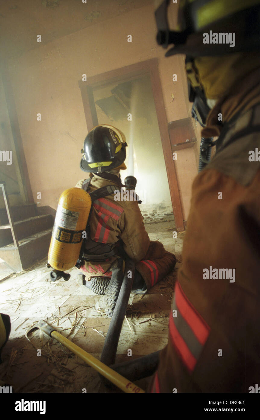 Fireman house interior hi-res stock photography and images - Alamy