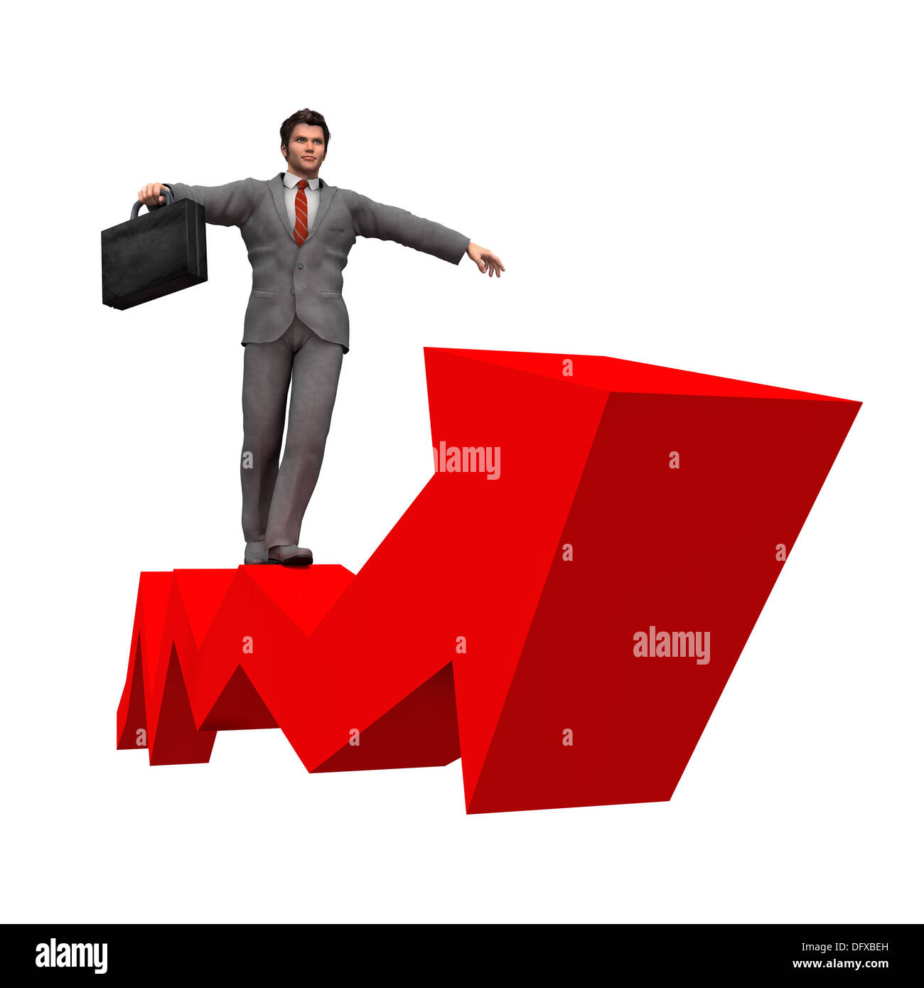 man running for success Stock Photo - Alamy