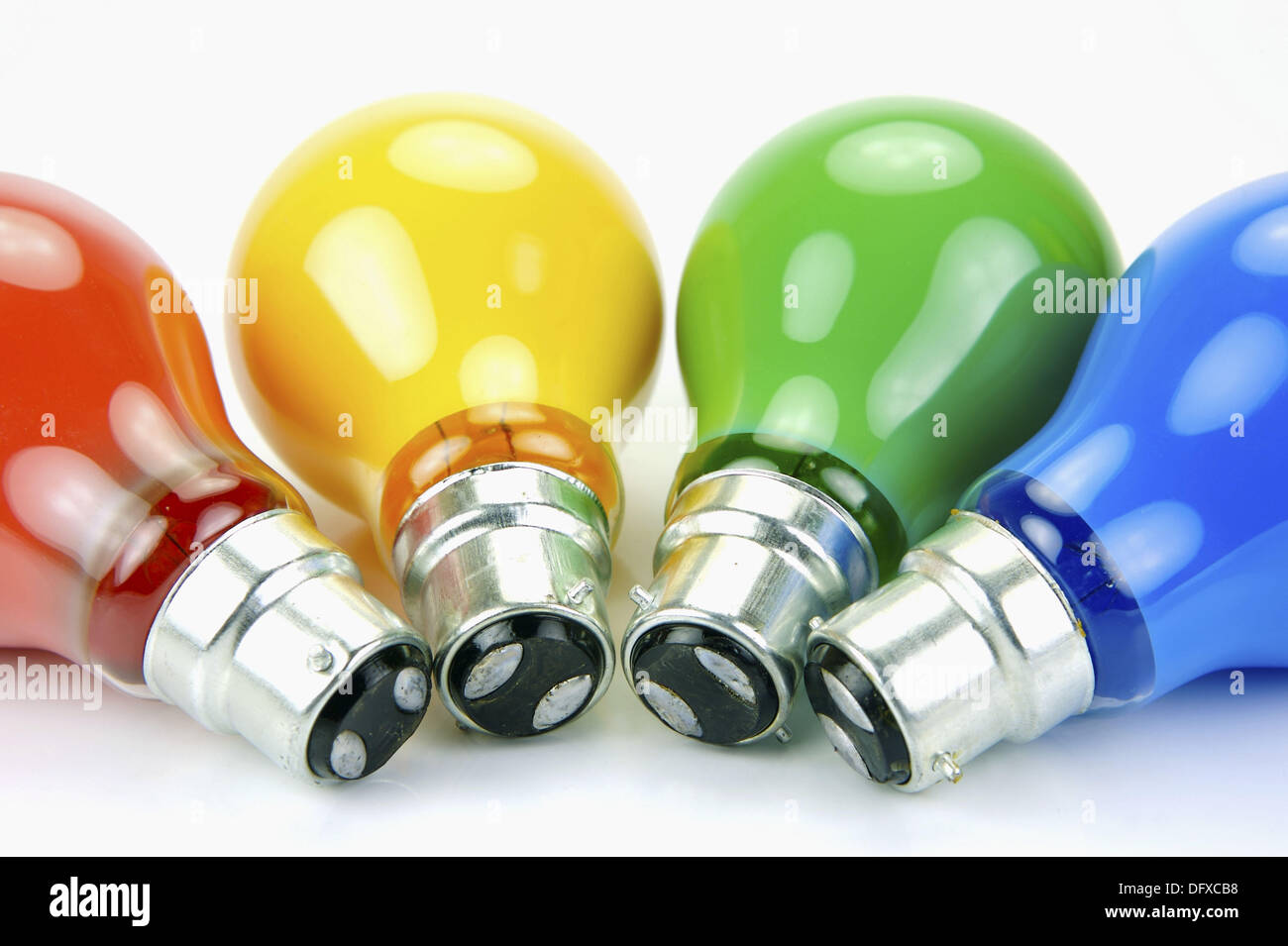 Coloured Light Bulbs High Resolution Stock Photography and Images - Alamy