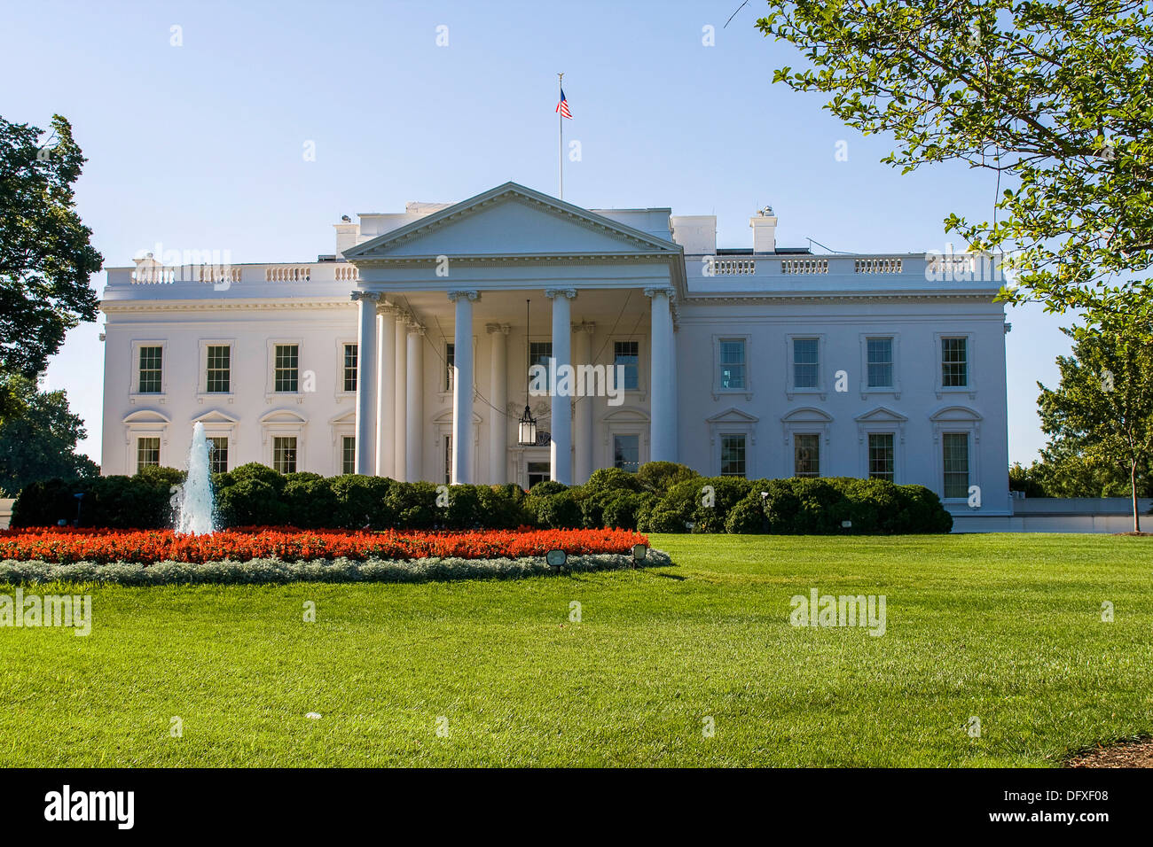 The Front Of The White House