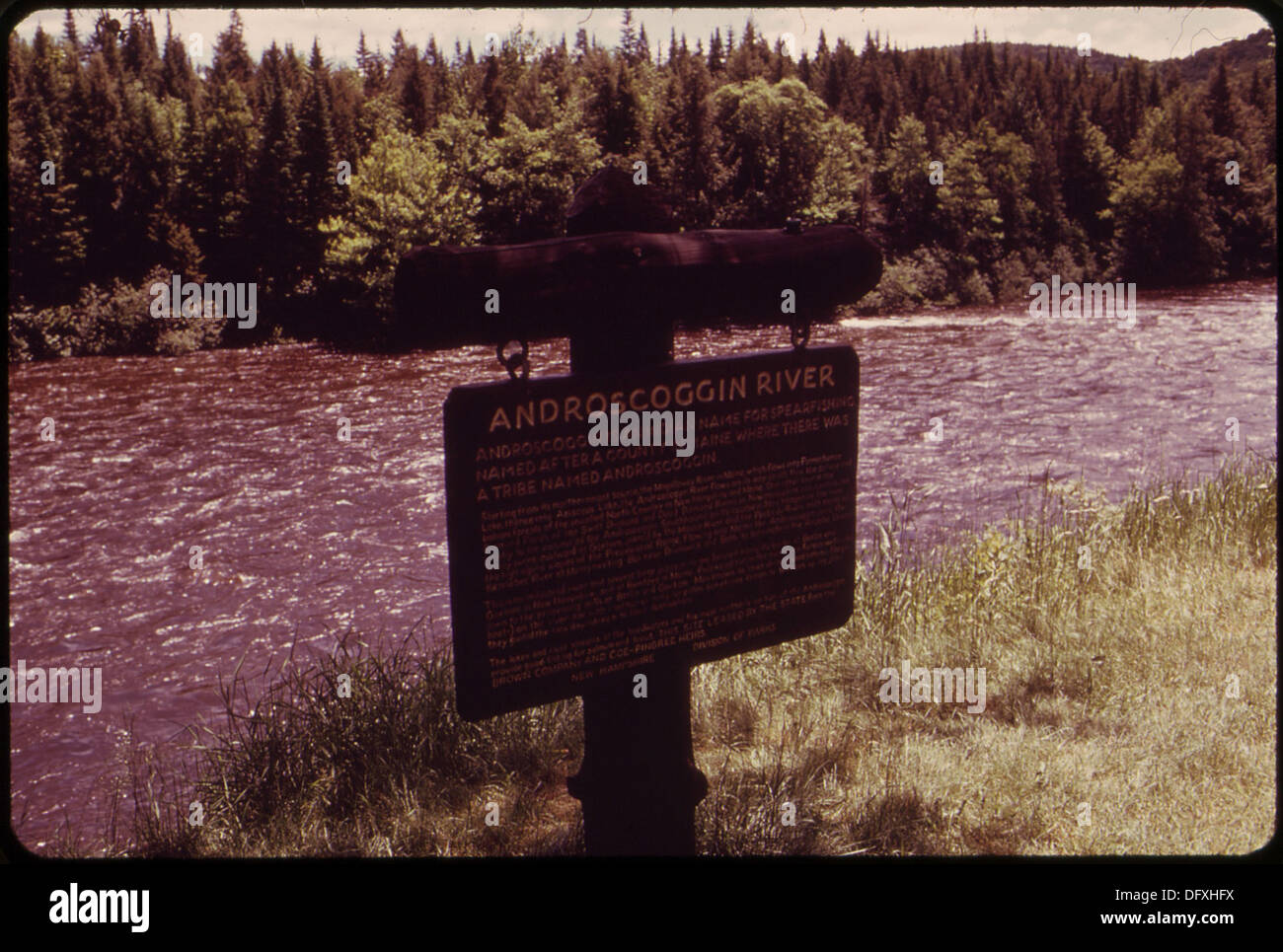 Androscoggin river trail hi-res stock photography and images - Alamy