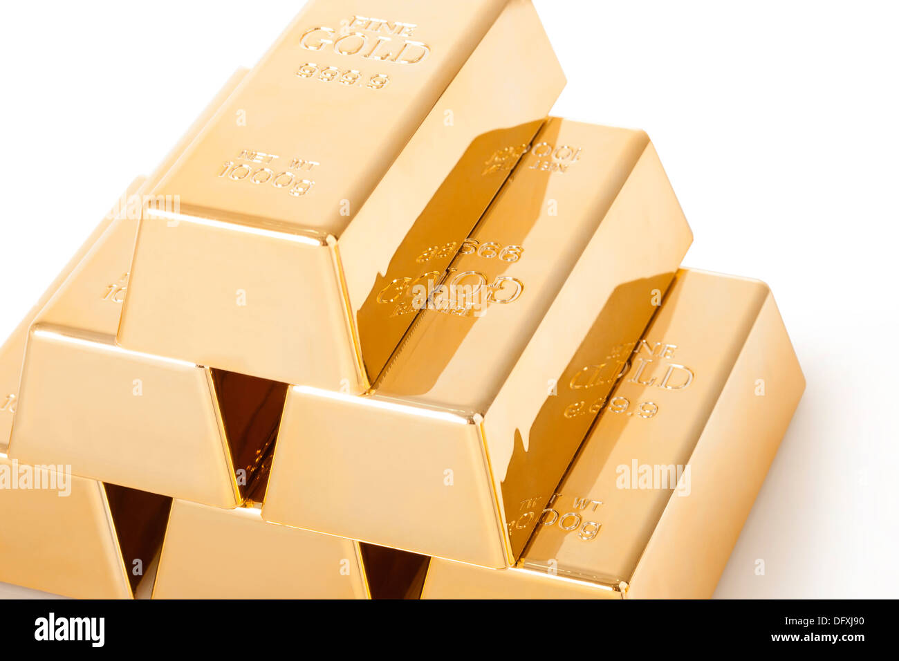 Gold bricks hi-res stock photography and images - Alamy