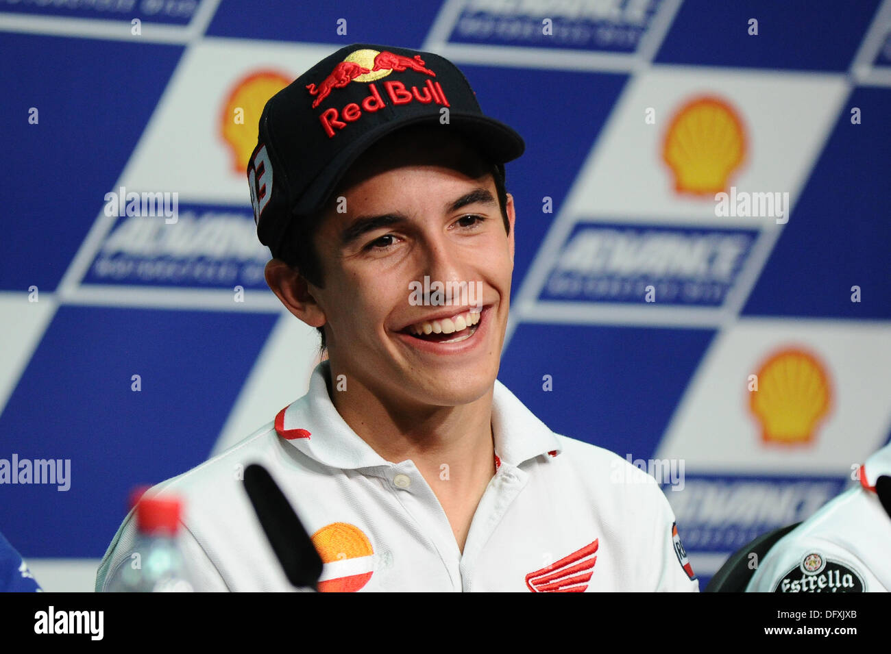 Sepang, Malaysia. 10th october 2013. Marc Marquez during the pre event ...
