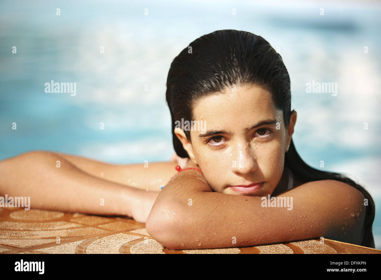 14 year old swimming hi-res stock photography and images - Alamy