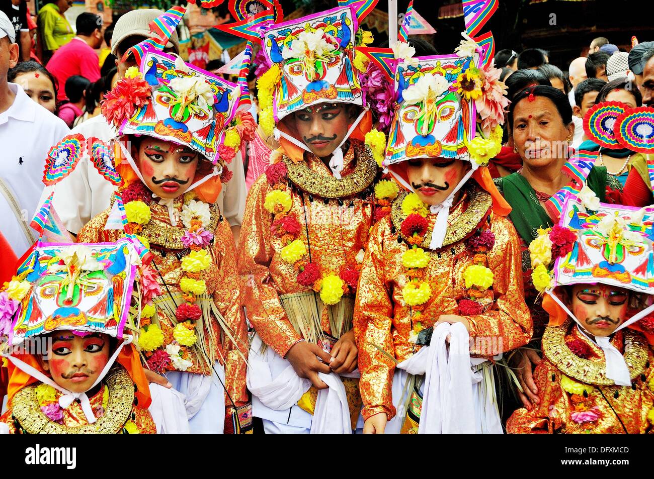 Gai jatra festival hi-res stock photography and images - Alamy