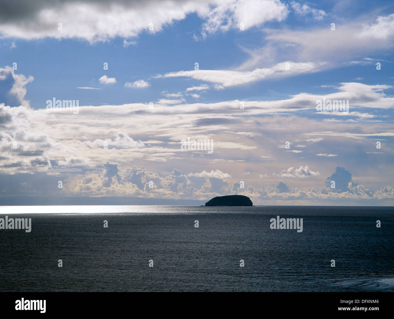 Steep Holm island: a strategic location in the Bristol Channel, 5m/8km ...