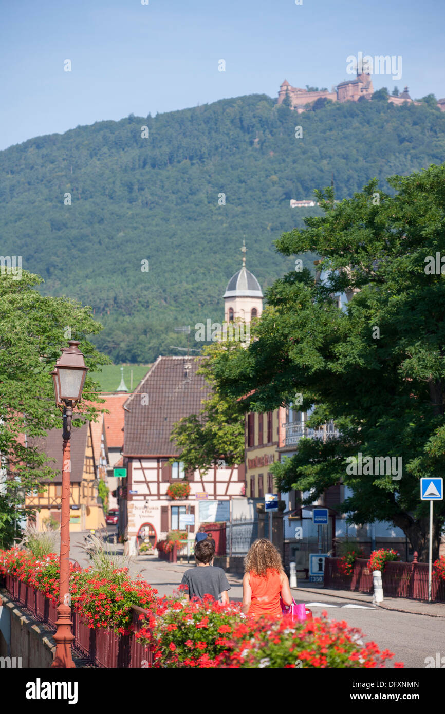 Saint Hippolyte French Village Stock Photo - Alamy