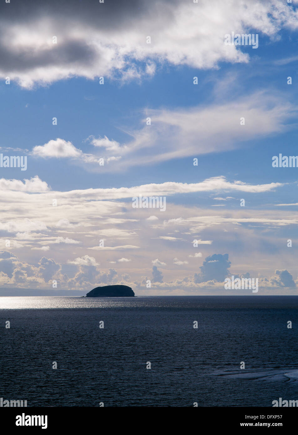 Steep Holm island: a strategic location in the Bristol Channel, 5m/8km ...