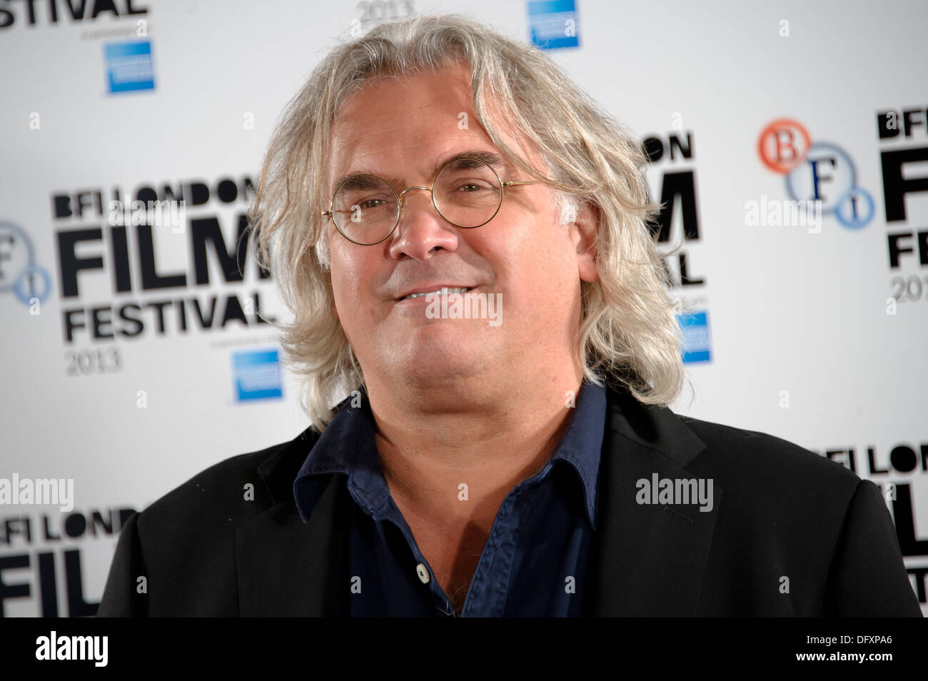 Director Paul Greengrass arrives for the BFI London Film Festival ...