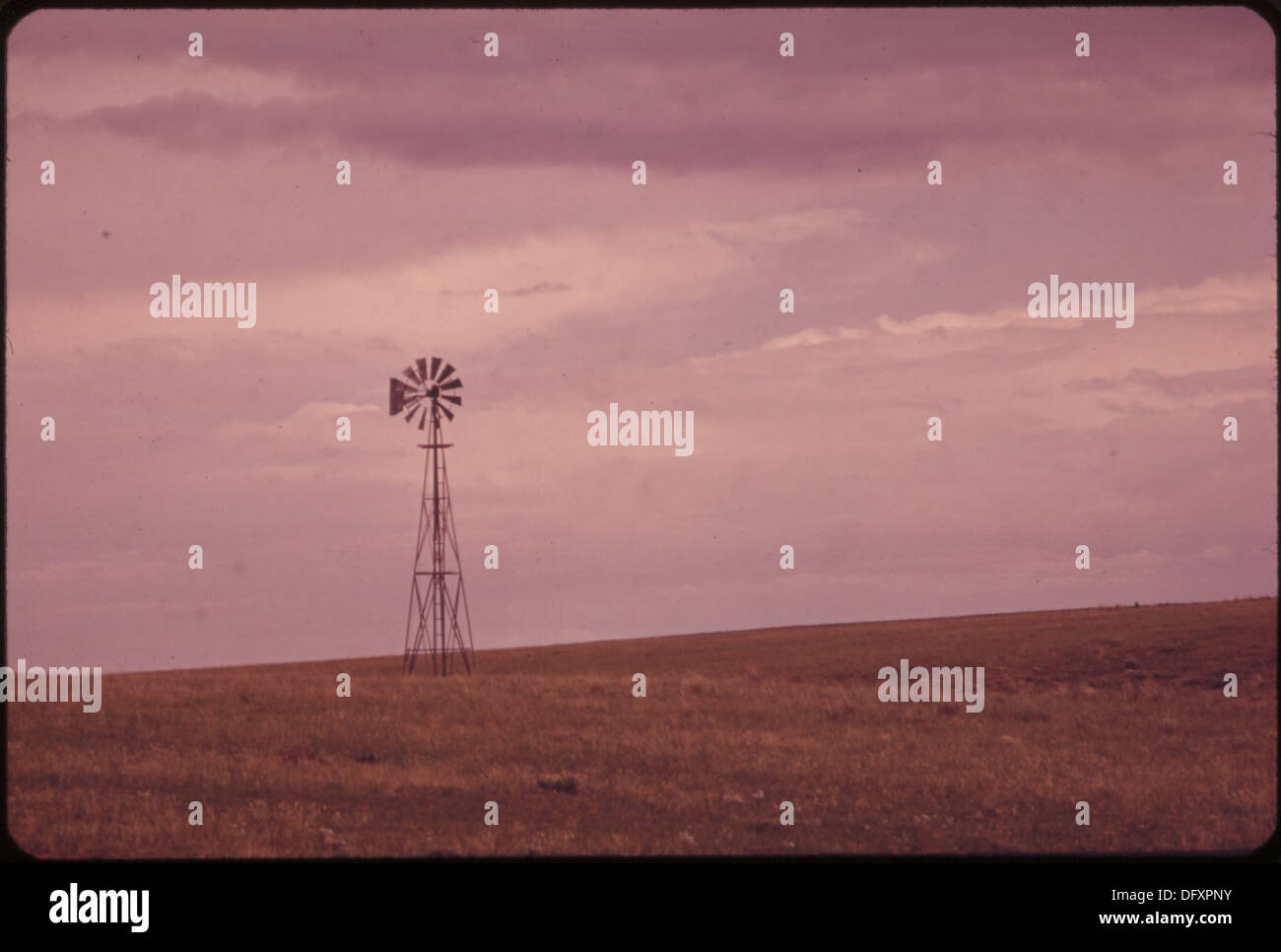 A windmill stands on a ranch in the Powder River Basin, an area known ...
