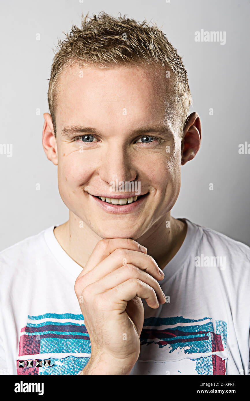 Photo call with soccer player Sebastian Rode at the Lindner Hotel in ...