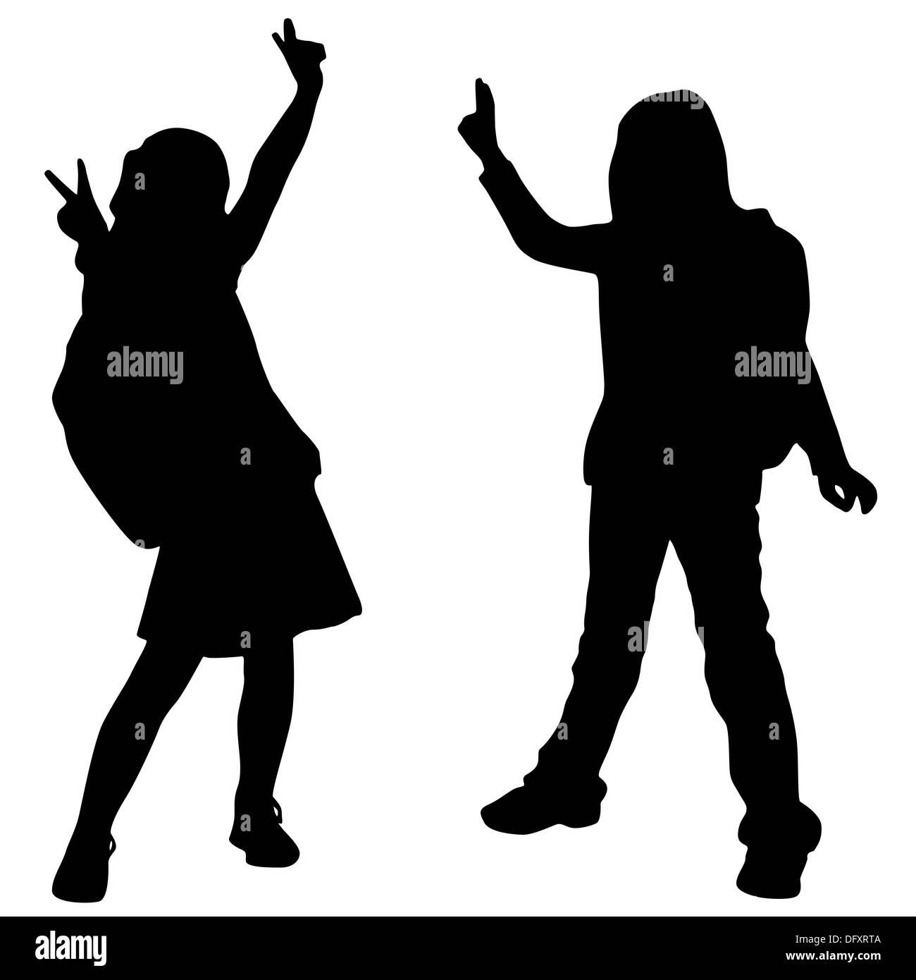 Two girls with school bag Stock Photo - Alamy