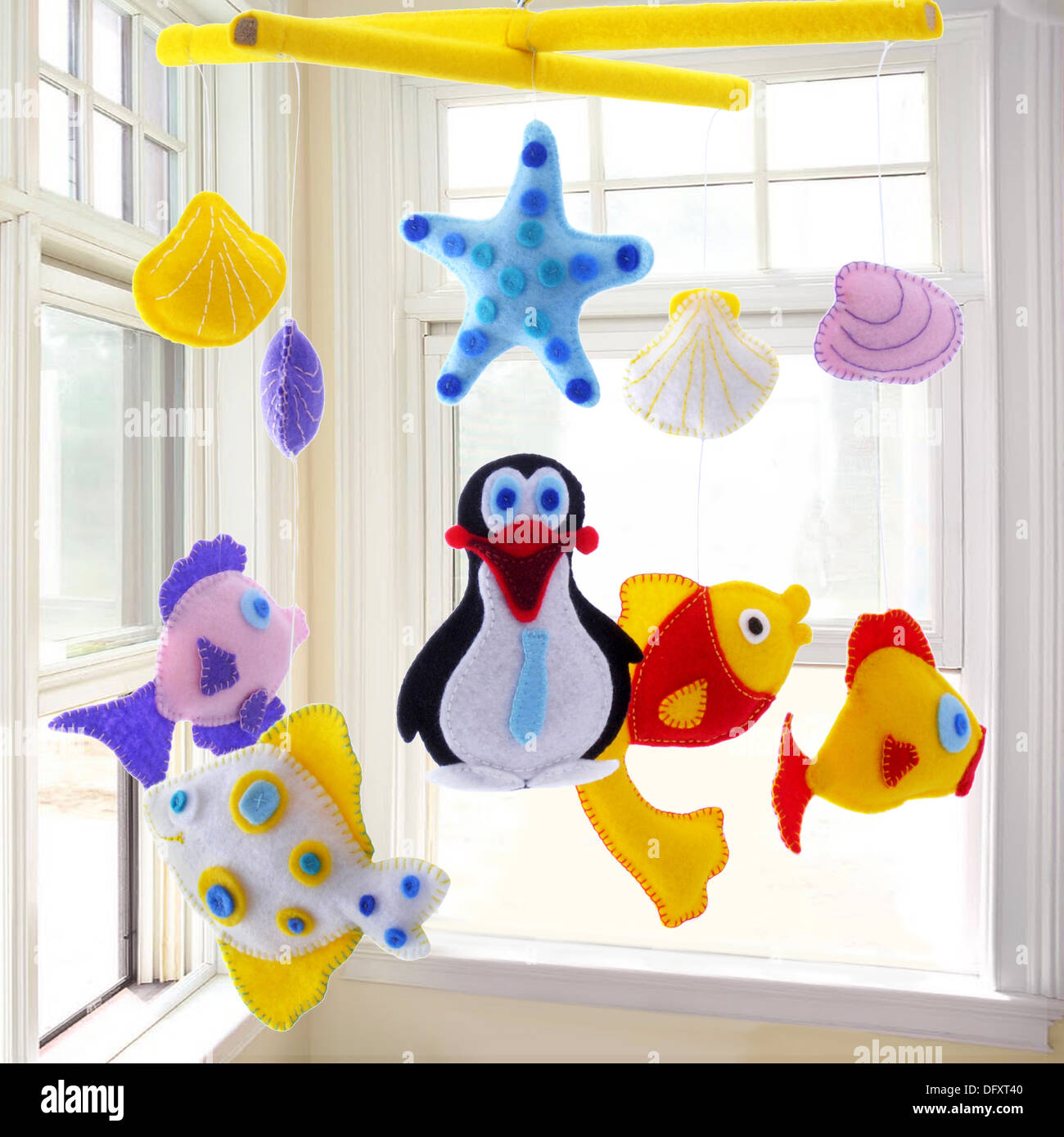 Crib mobile for kids hi-res stock photography and images - Alamy