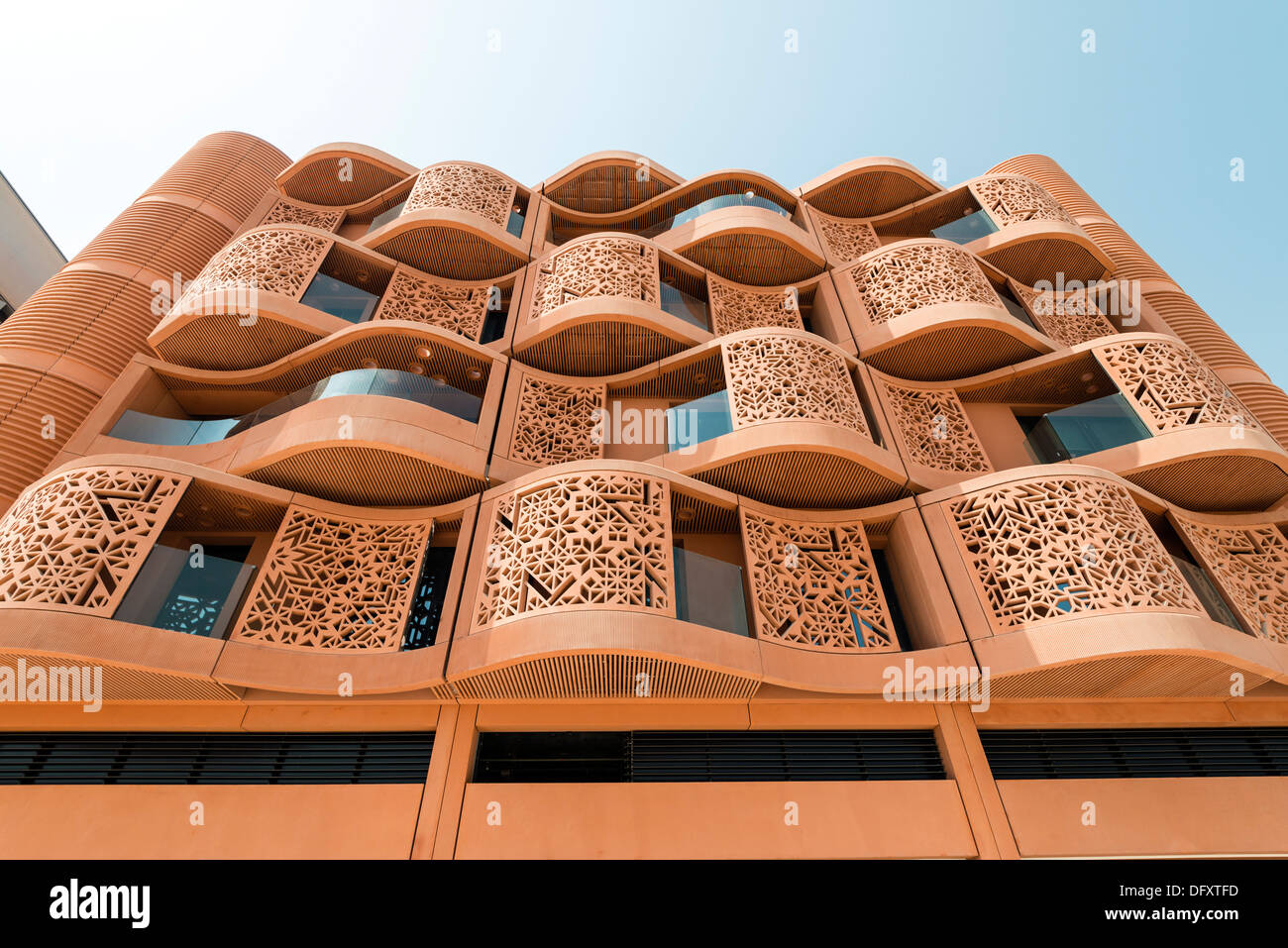 Student accommodation building at Institute of Science and Technology ...