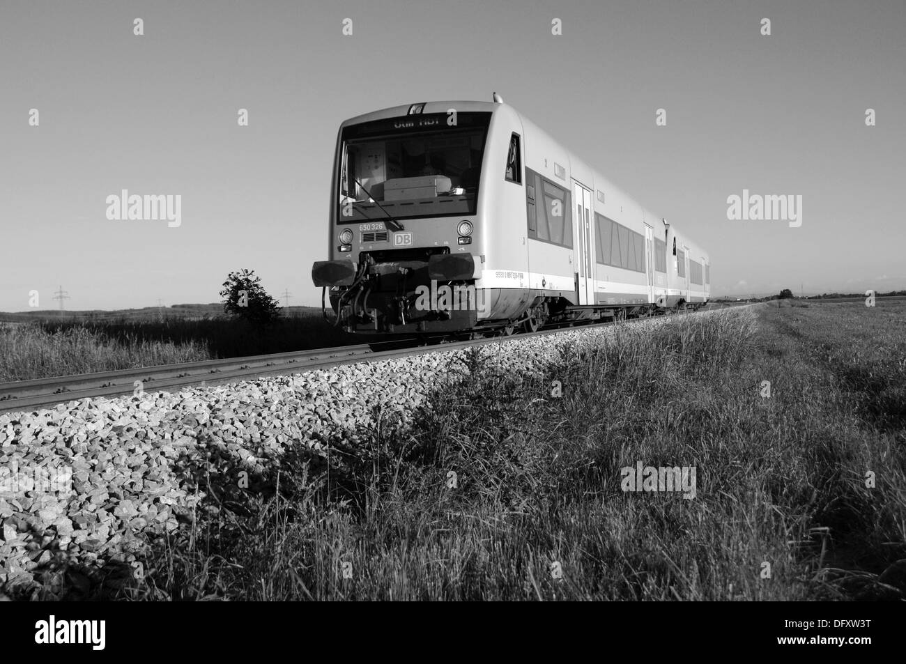 Deutsche bahn railway Black and White Stock Photos & Images - Alamy