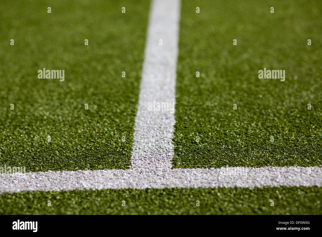 close up shot of lines on a tennis court Stock Photo - Alamy