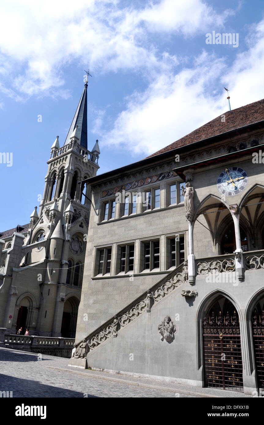 Bern with belltower hi-res stock photography and images - Alamy