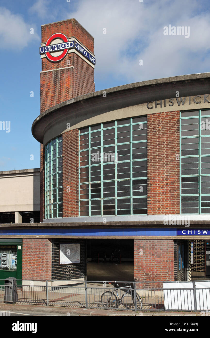 The ticket hall at Chiswick Park Underground station in West London, UK ...