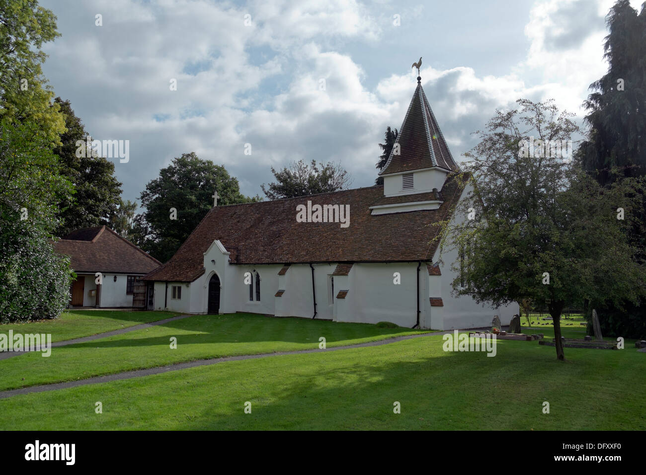 St Leonard's Church, Cholesbury, Bucks UK Stock Photo - Alamy