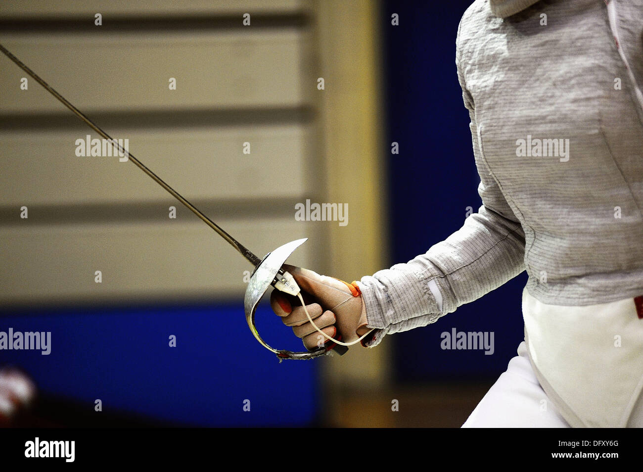 Fencing hand hi-res stock photography and images - Alamy