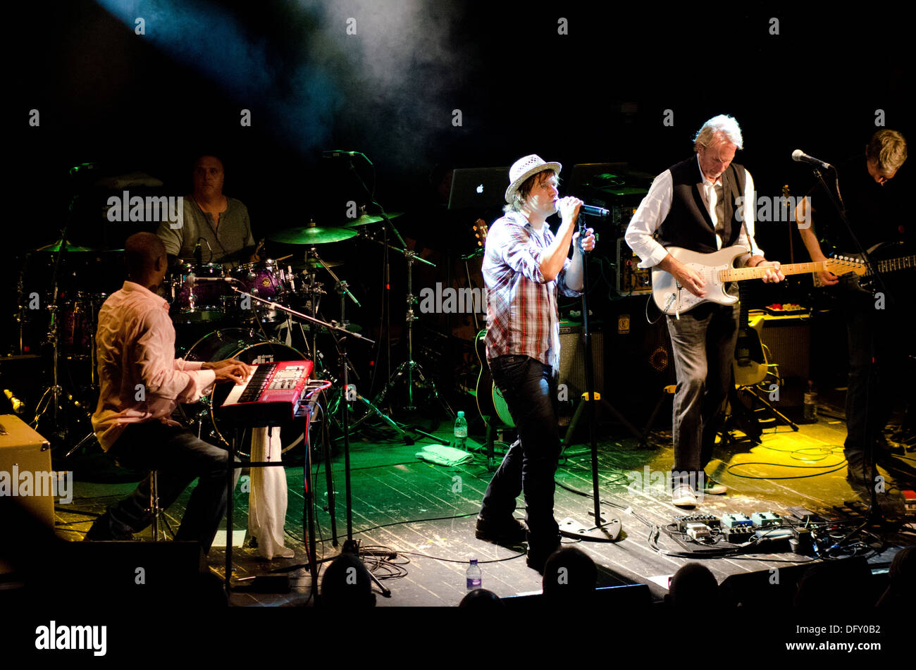 Guitarist Mike Rutherford from Genesis, playing with his other band ...