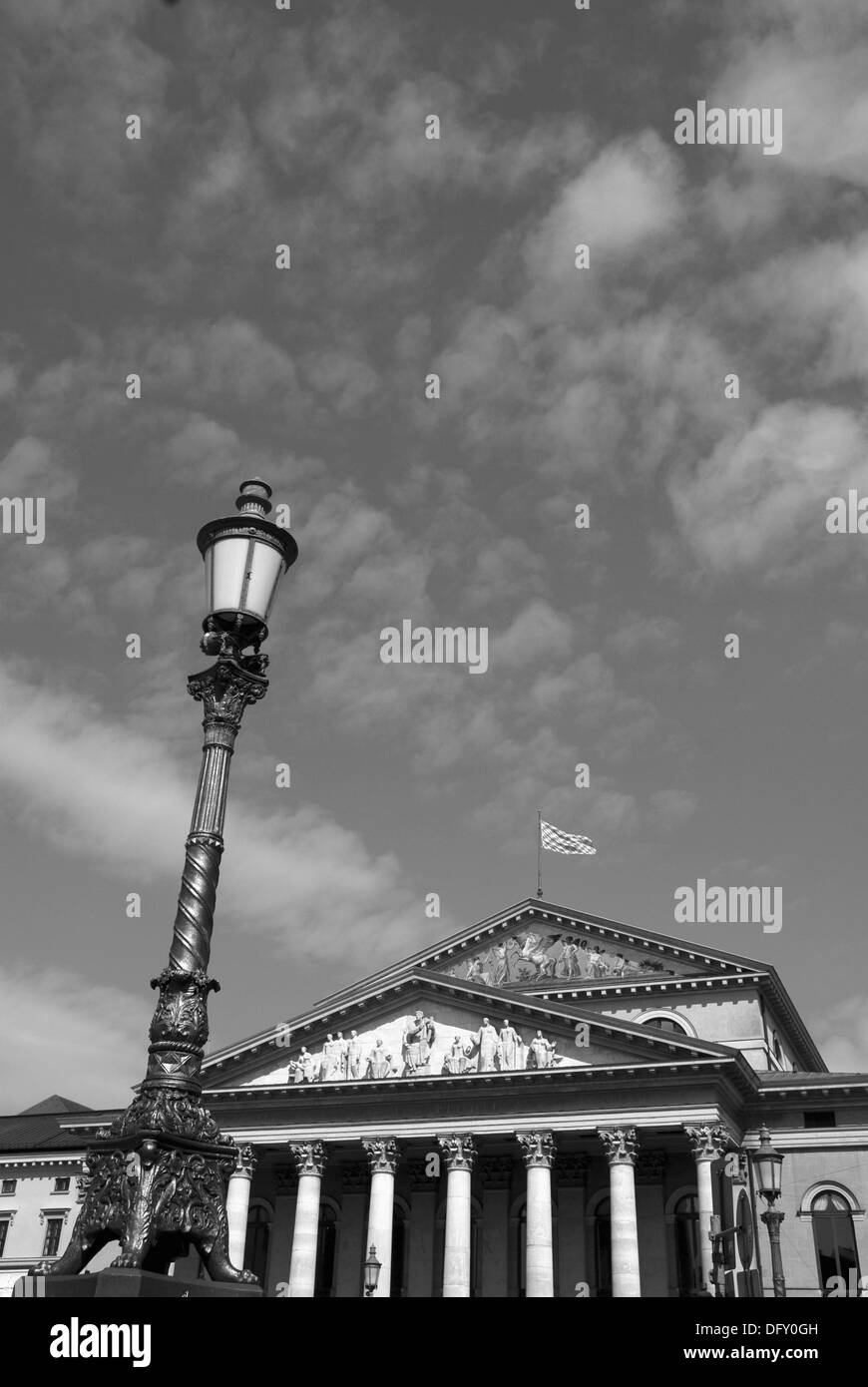 Bavarian State Opera in Munich Stock Photo - Alamy