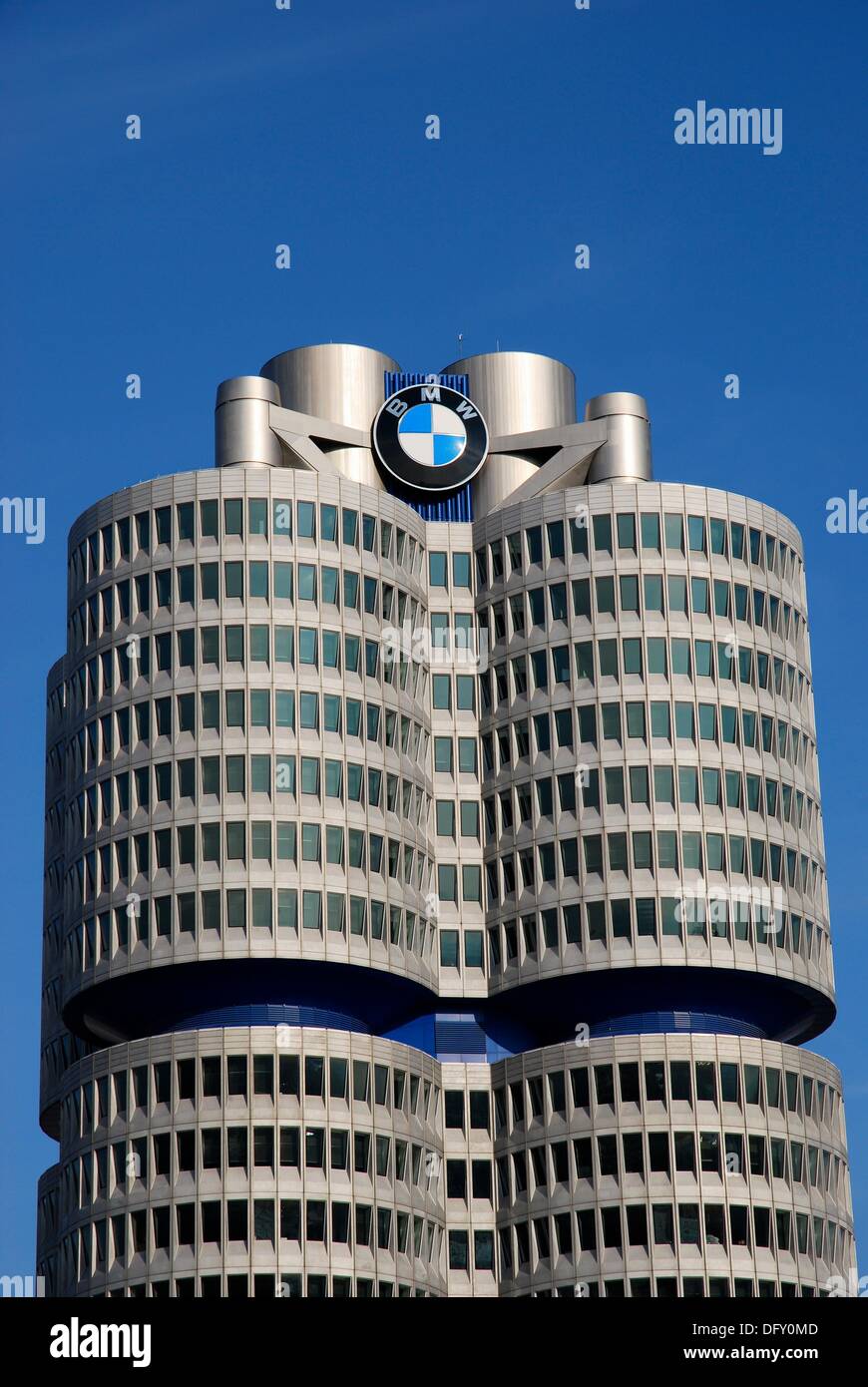 BMW Tower in Munich Stock Photo - Alamy