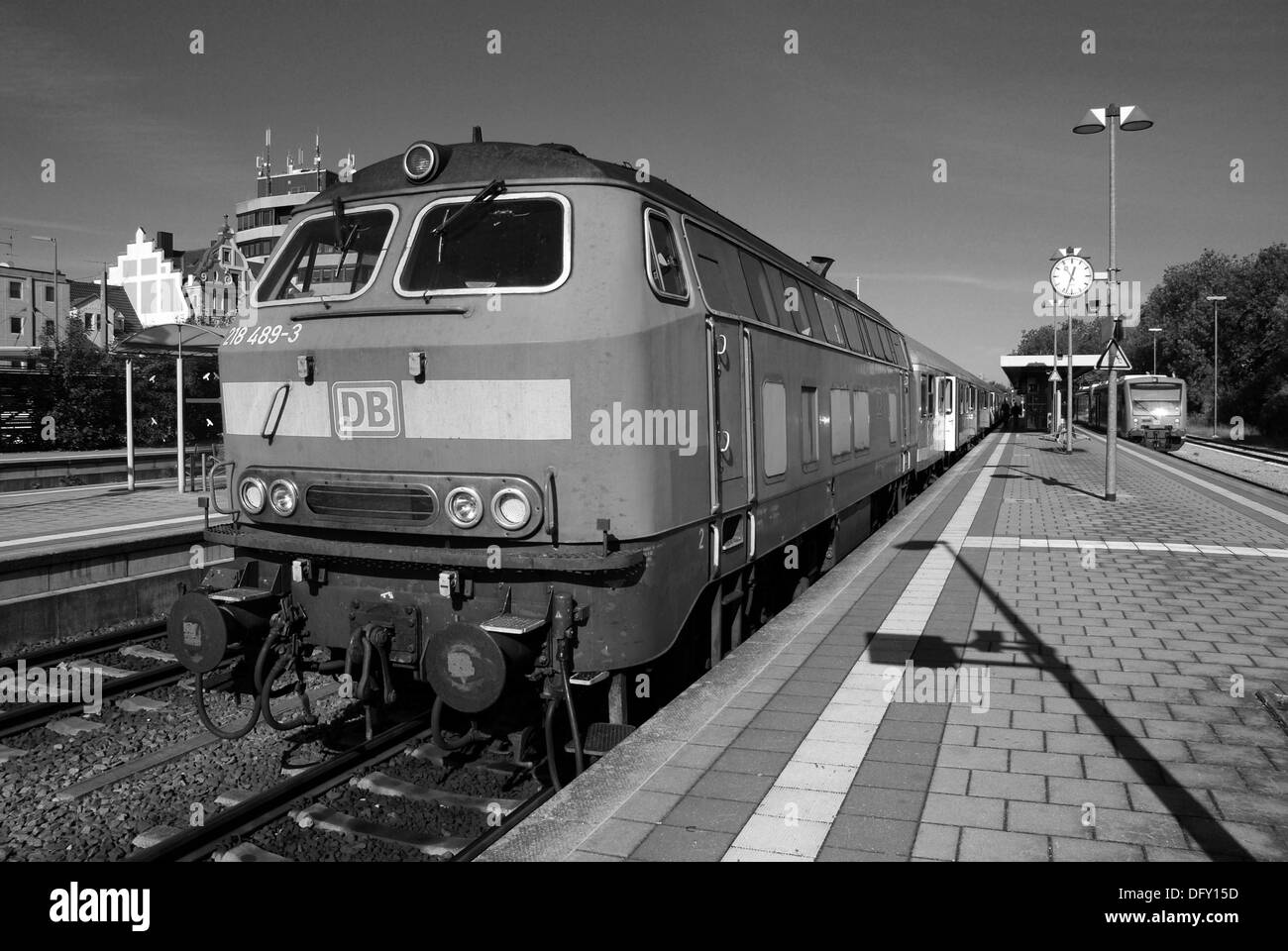 Deutsche bahn railway Black and White Stock Photos & Images - Alamy