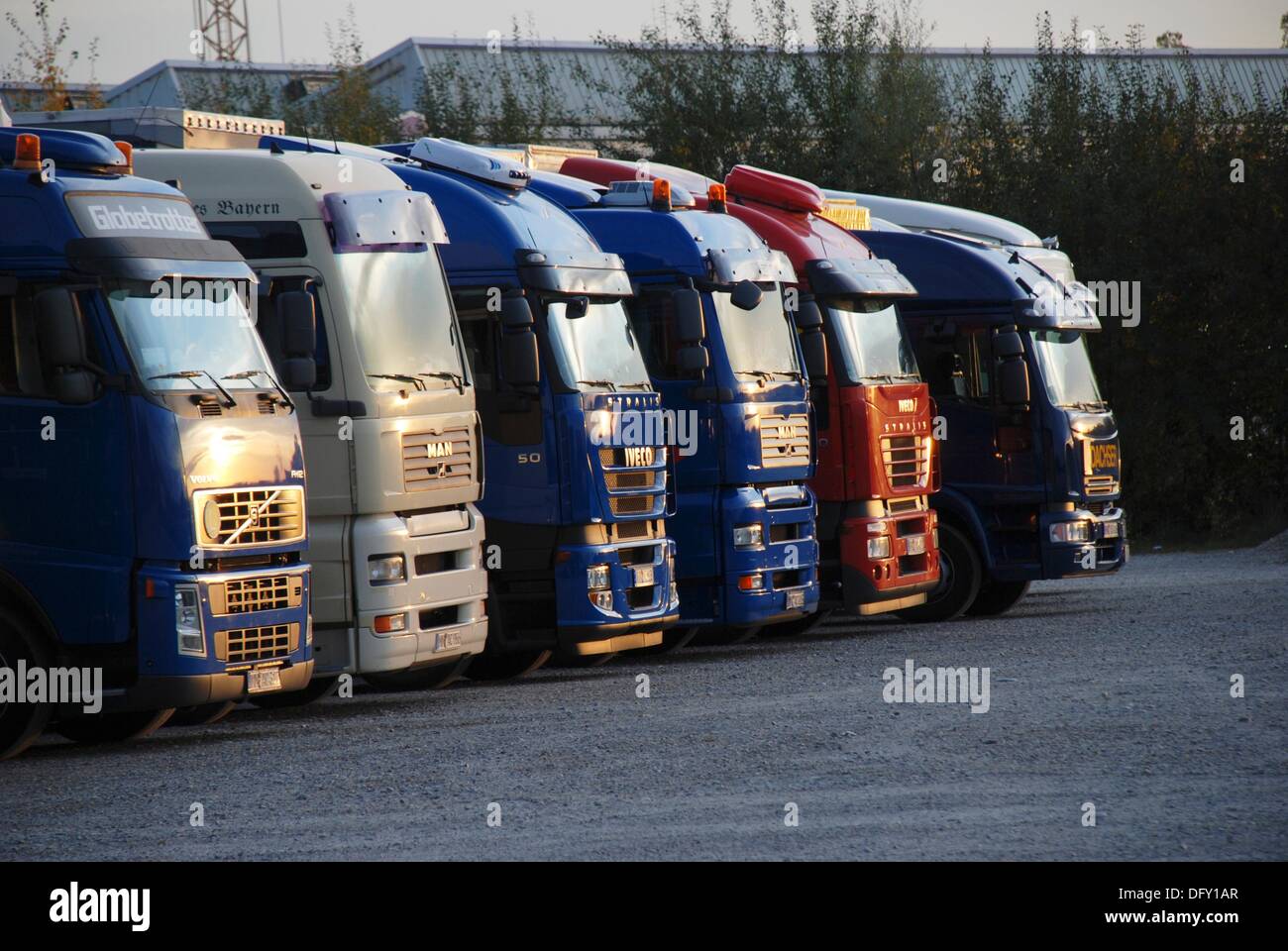 German truck hi-res stock photography and images - Alamy