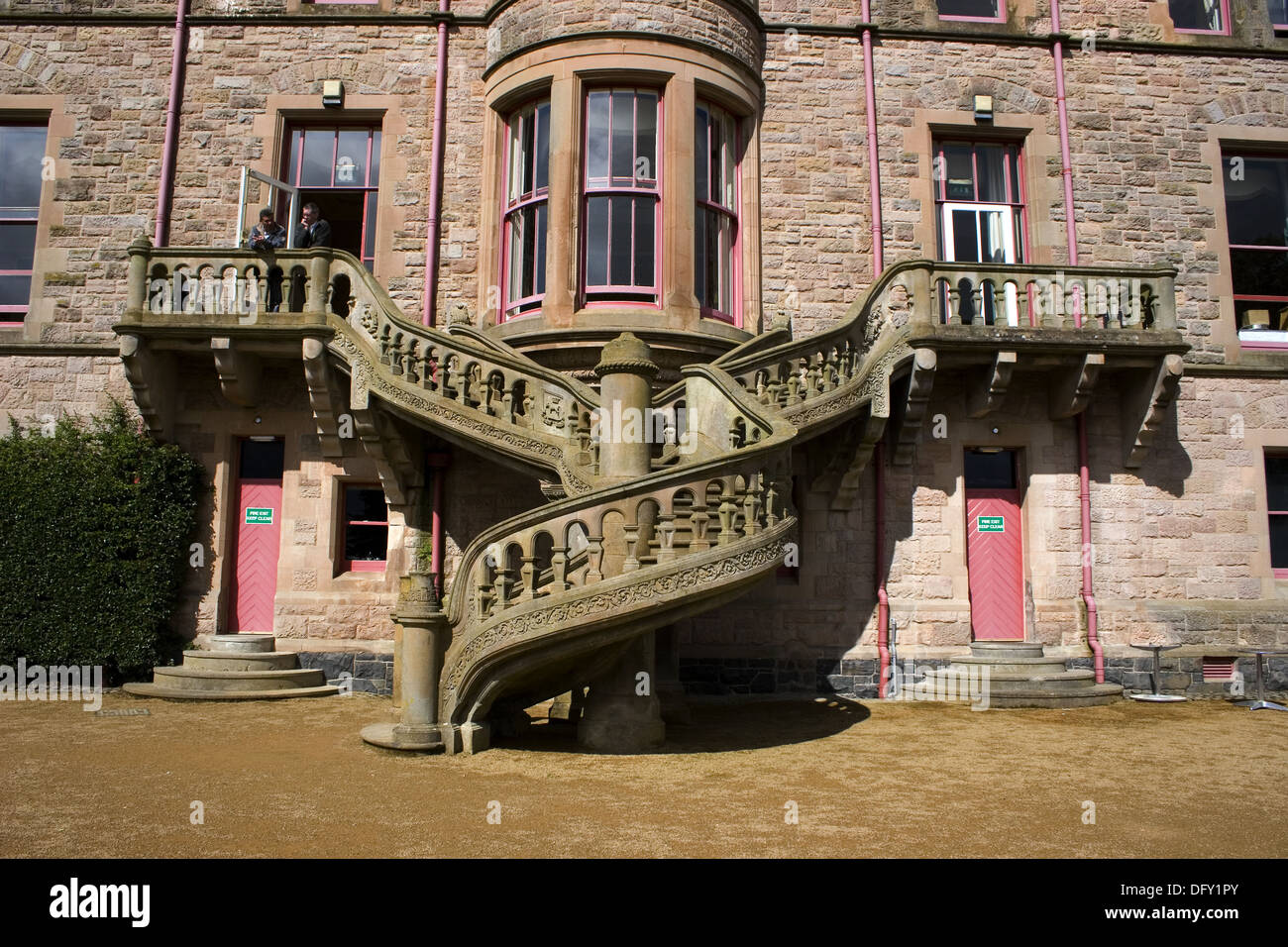 Castle Staircase Ireland Stock Photos & Castle Staircase Ireland Stock ...