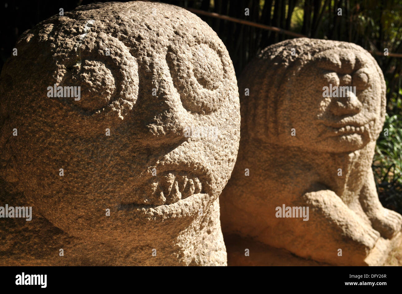 Guangzhou (China): stone statues in the Yuexiu Park Stock Photo - Alamy