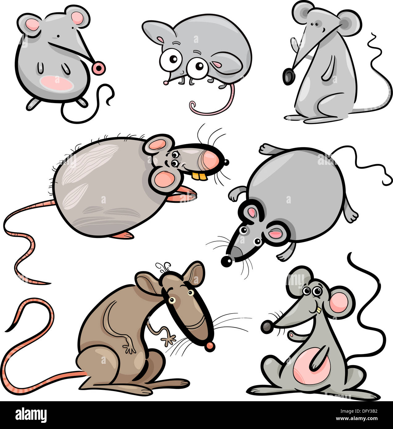 Famous Cartoon Mice And Rats